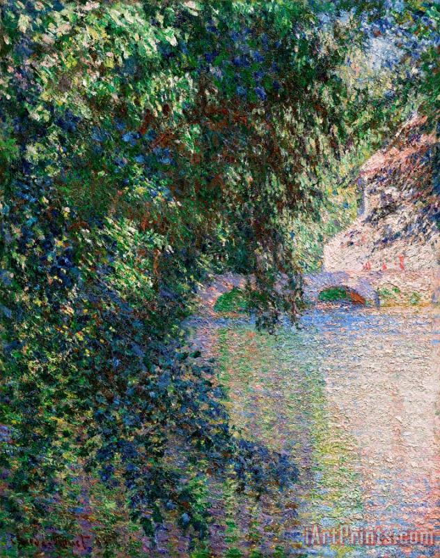 Claude Monet Moulin De Limetz, 1888 painting - Moulin De Limetz, 1888 ...