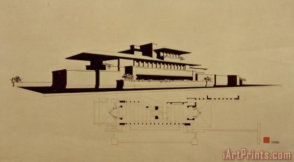 Frank Lloyd Wright prints for sale - iArtPrints.com