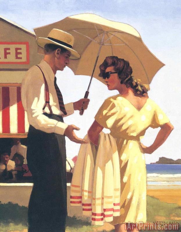 Jack Vettriano The Direct Approach painting - The Direct Approach print ...
